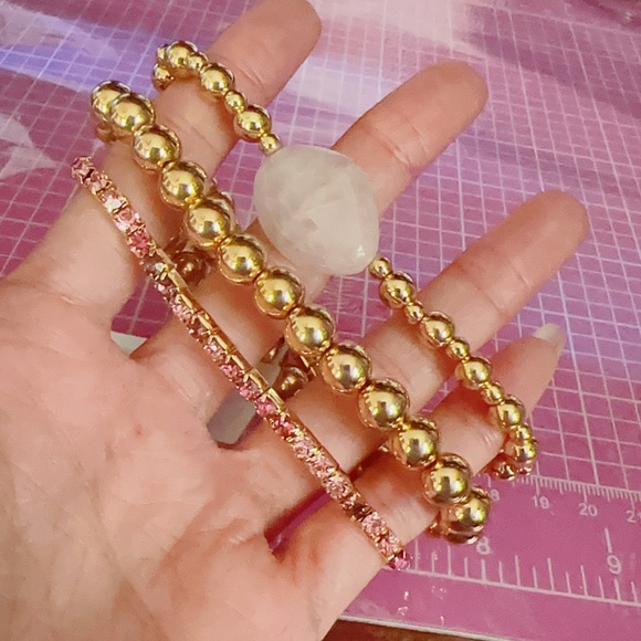 Jessica Simpson | Jewelry | Jessica Simpson Bracelets 3 Pc Set 68 ...